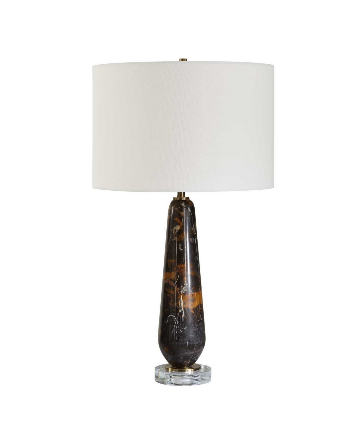 Click here for Uttermost Dames 26.75 Marble Table Lamp - Black prices