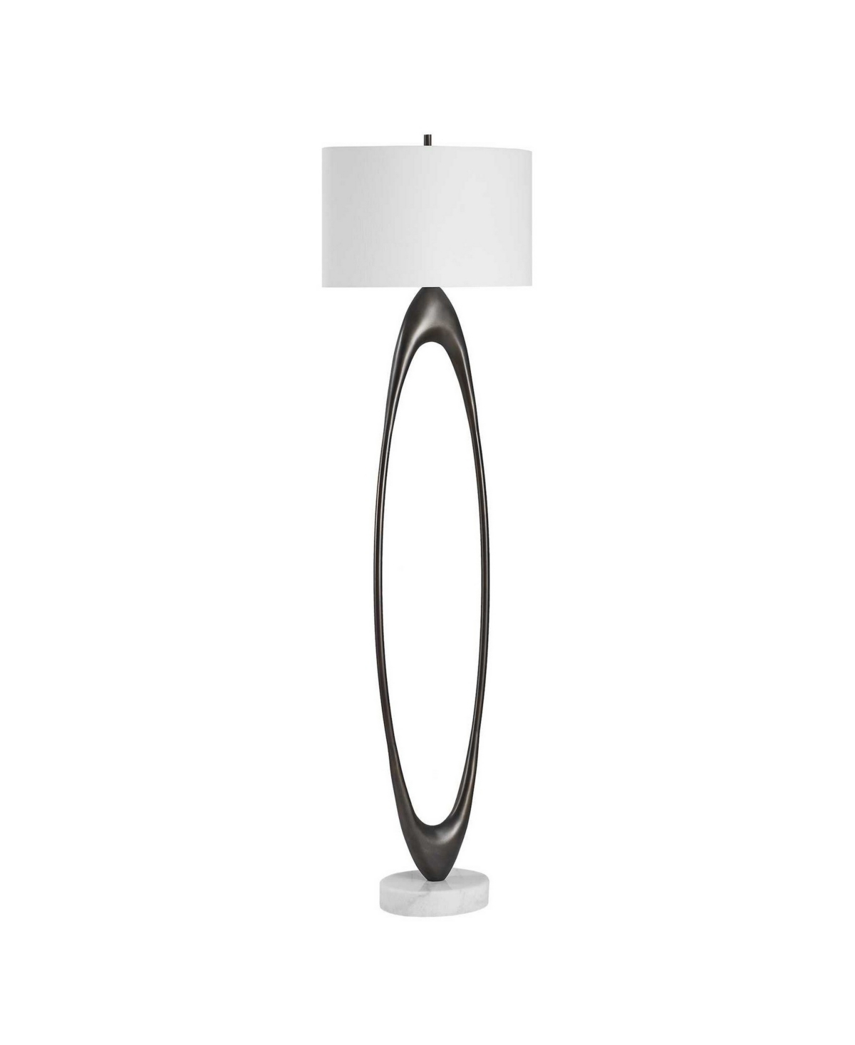 Click here for Uttermost Sonic 65 Resin Floor Lamp - Brown prices