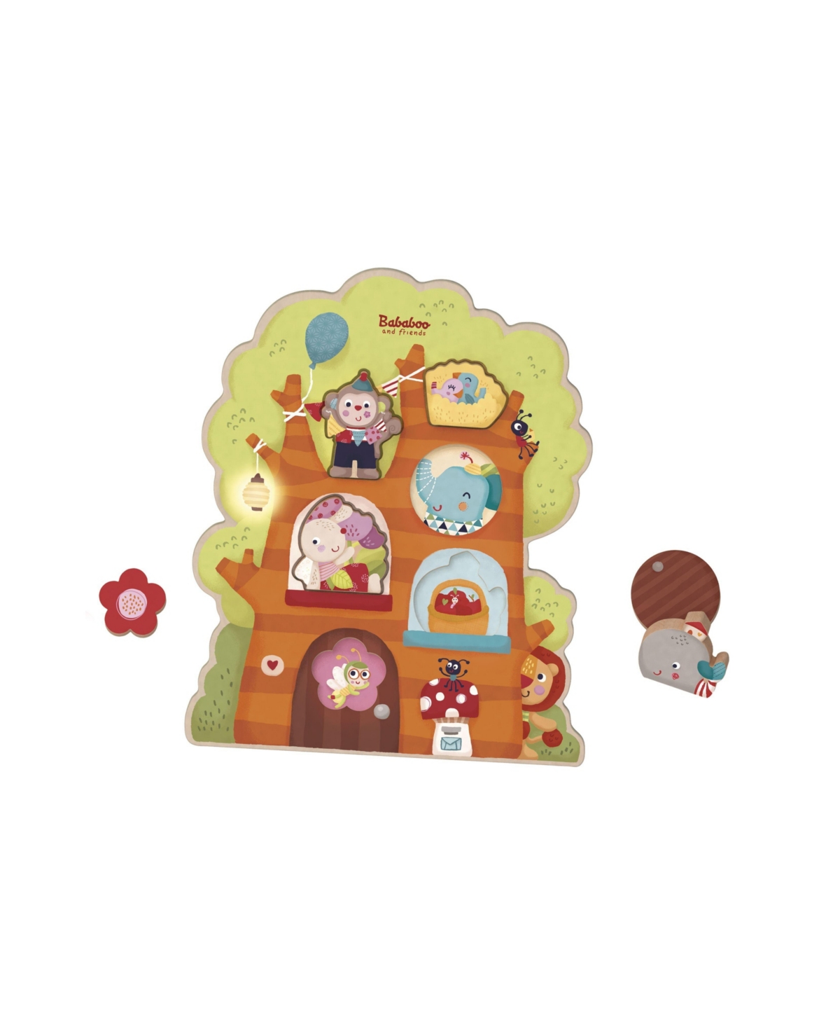 Click here for Bababoo and Friends Wooden Tree House Discovery Pu... prices