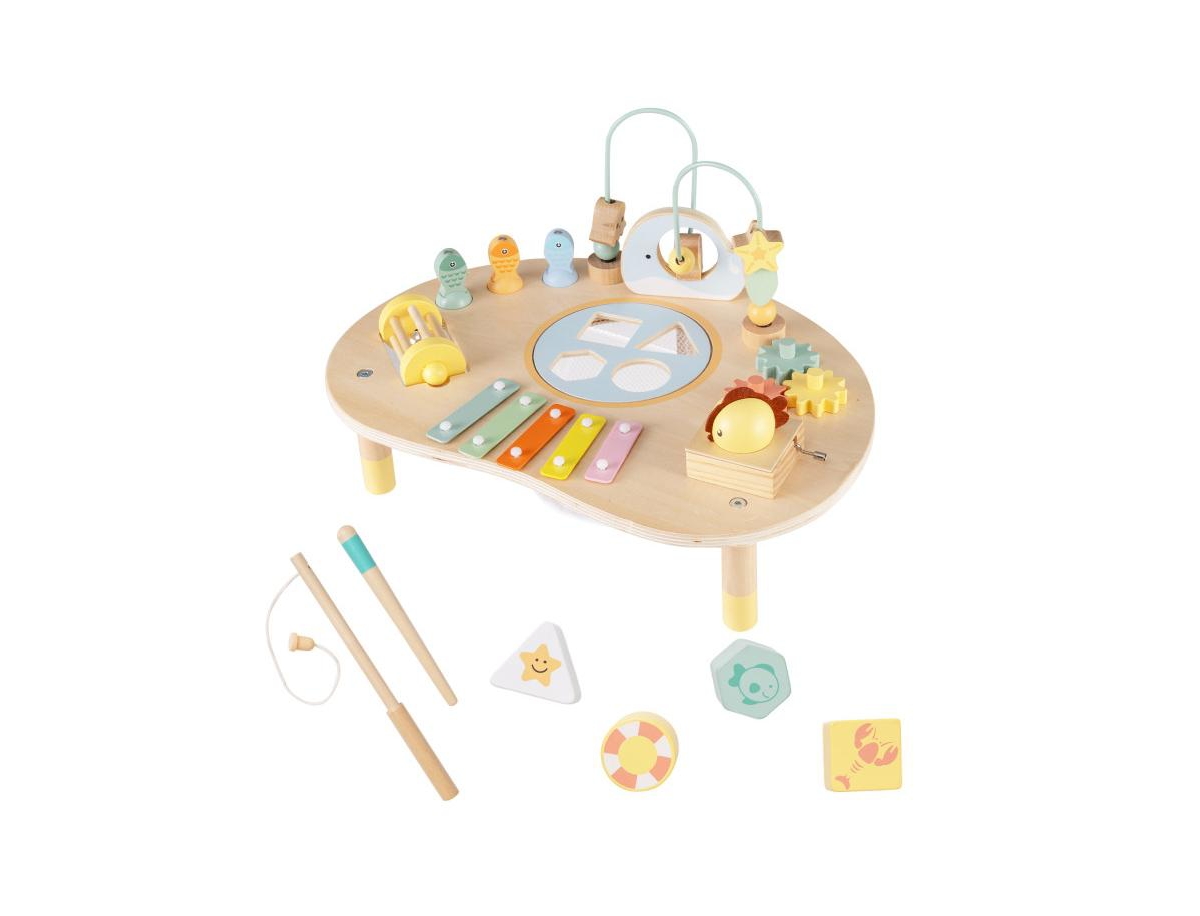 Click here for Slickblue Toddler 7-in-1 Activity Table Montessori... prices