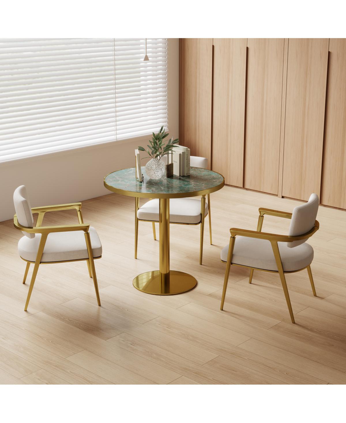 Click here for Streamdale Furniture Round Modern Dining Table 31.... prices