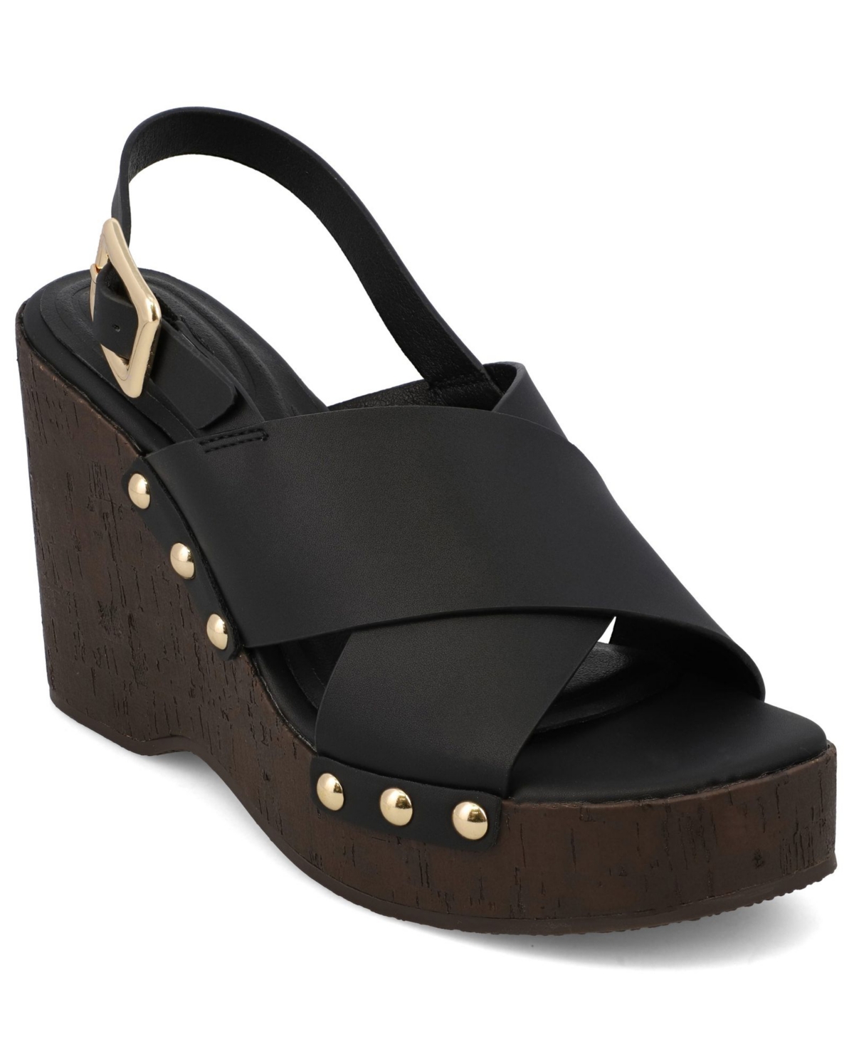 Click here for Mia Womens Elleiana Slingback Platform Wedge Sanda... prices