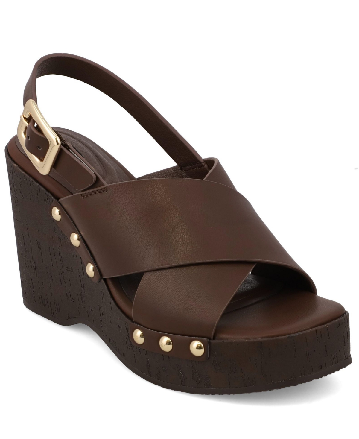 Click here for Mia Womens Elleiana Slingback Platform Wedge Sanda... prices