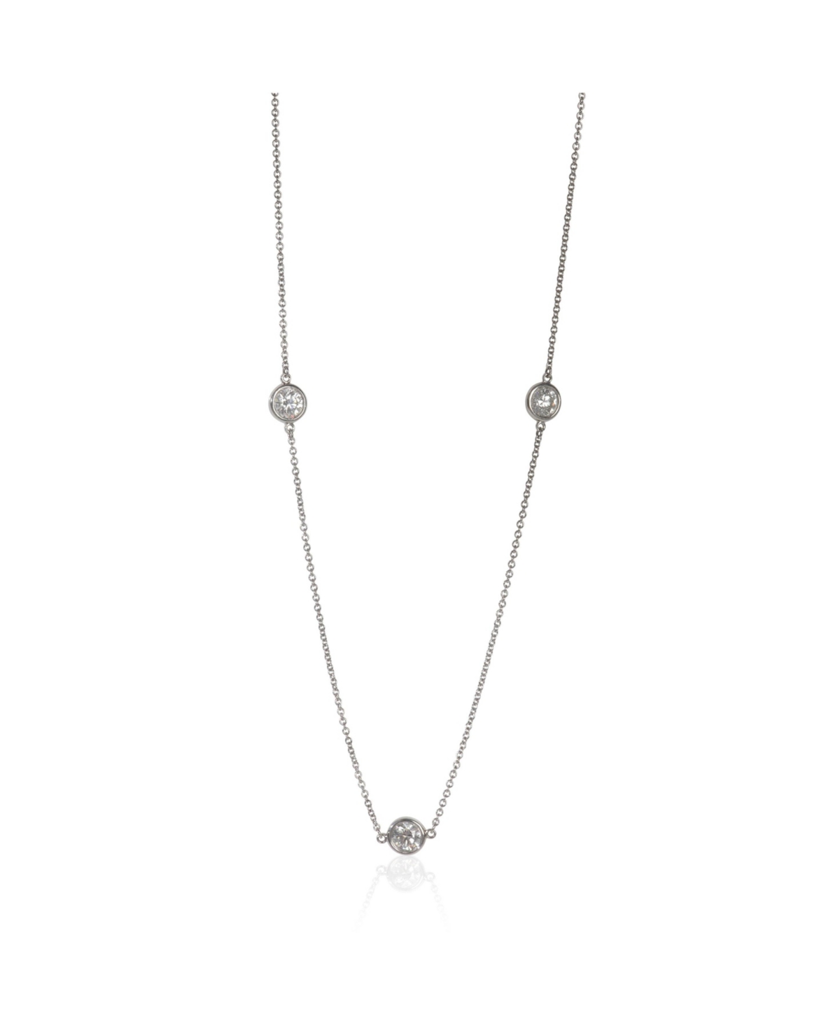 Click here for Pre-Owned Tiffany & Co Platinum Diamond Elsa Peret... prices