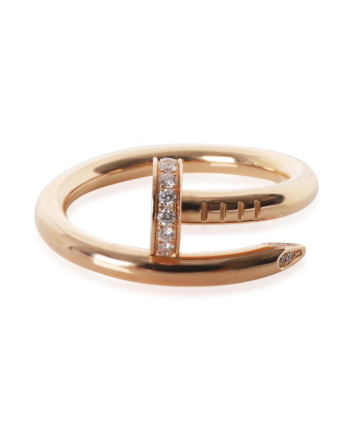 Click here for Pre-Owned Cartier Rose Gold Diamond Juste Un Clou... prices