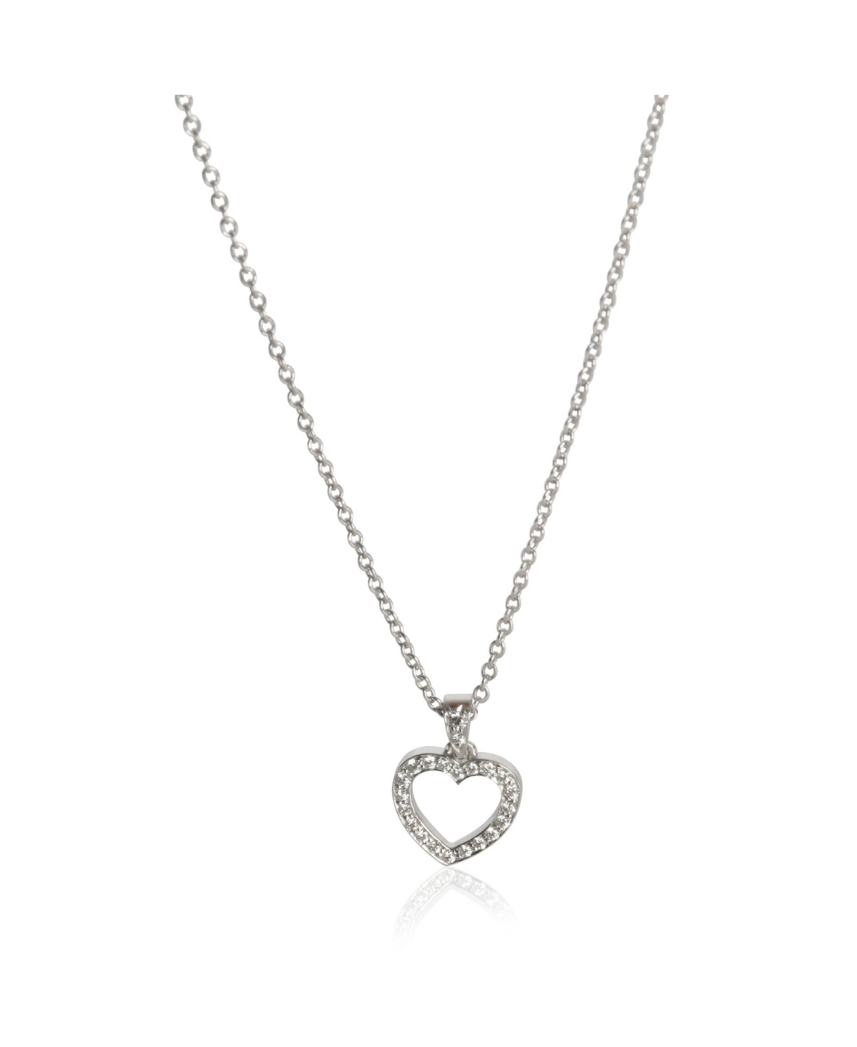 Click here for Pre-Owned Tiffany & Co Platinum Diamond Metro Hear... prices
