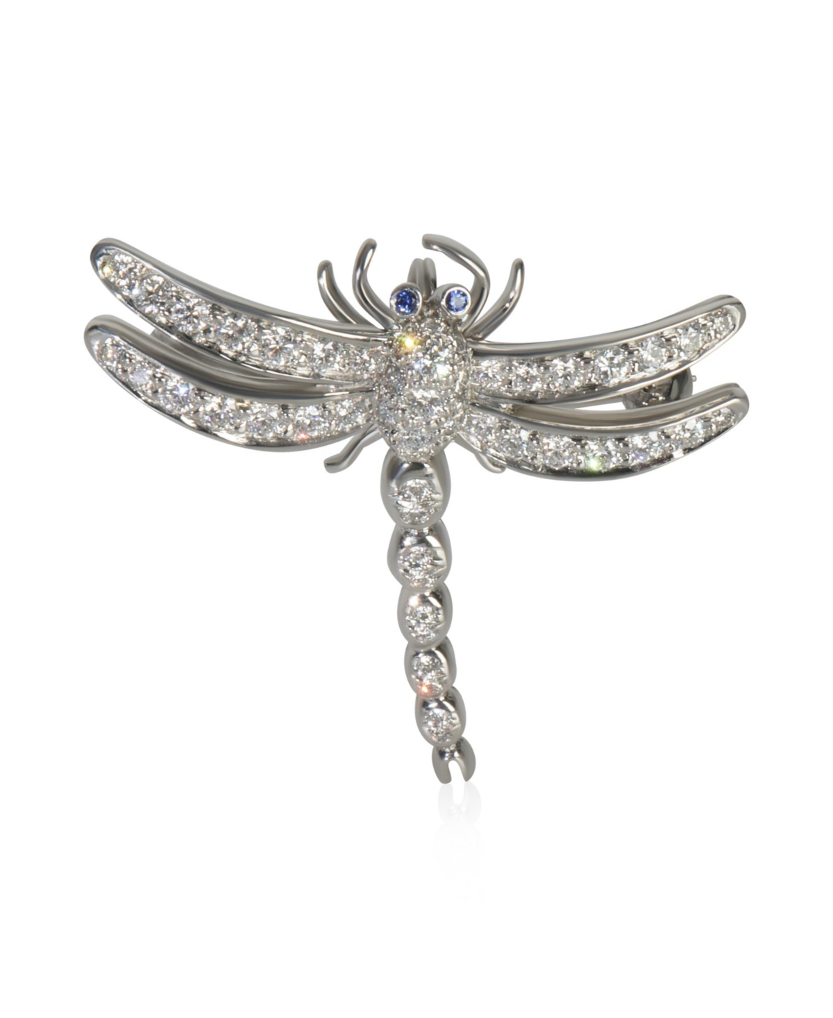 Click here for Pre-Owned Tiffany & Co Platinum Diamond Vintage Dr... prices