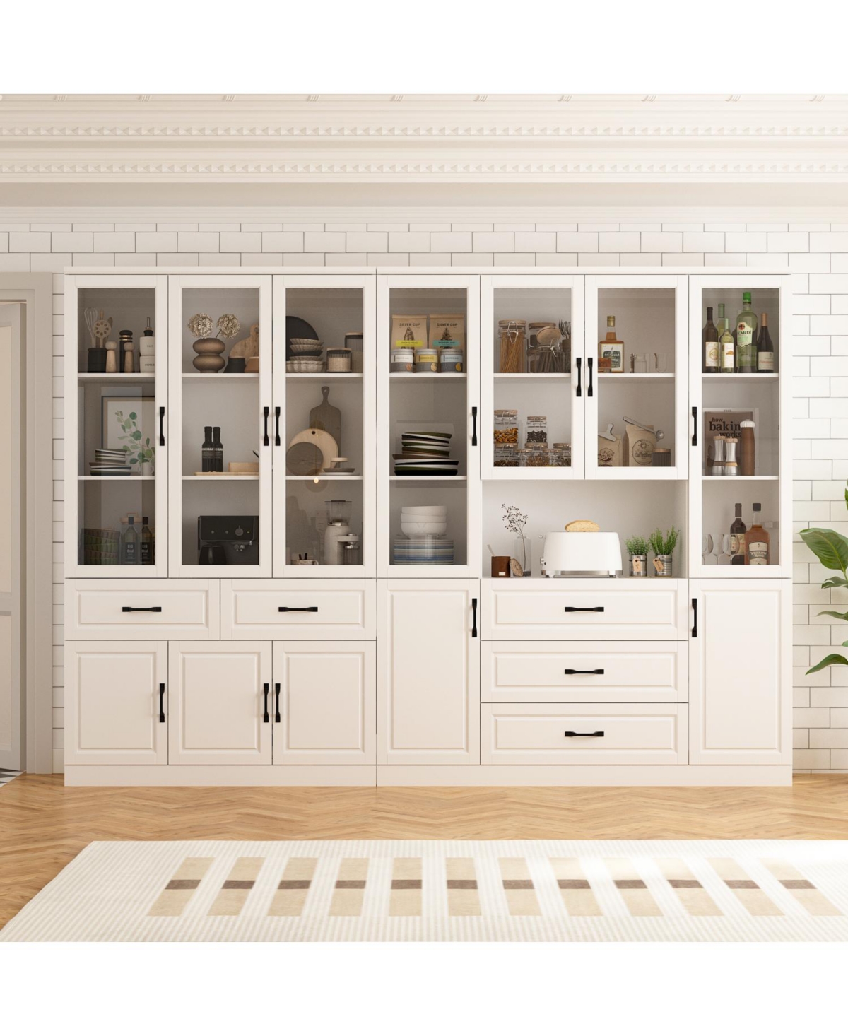 Click here for Homsee Large 19-Shelf Wood Standard Bookcase With... prices