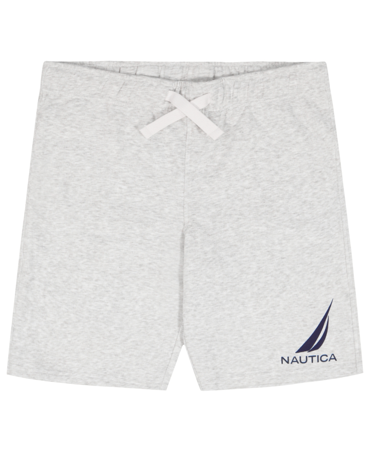 Click here for Nautica Boys 8-20 Pull-On Shorts - Light Heather G... prices