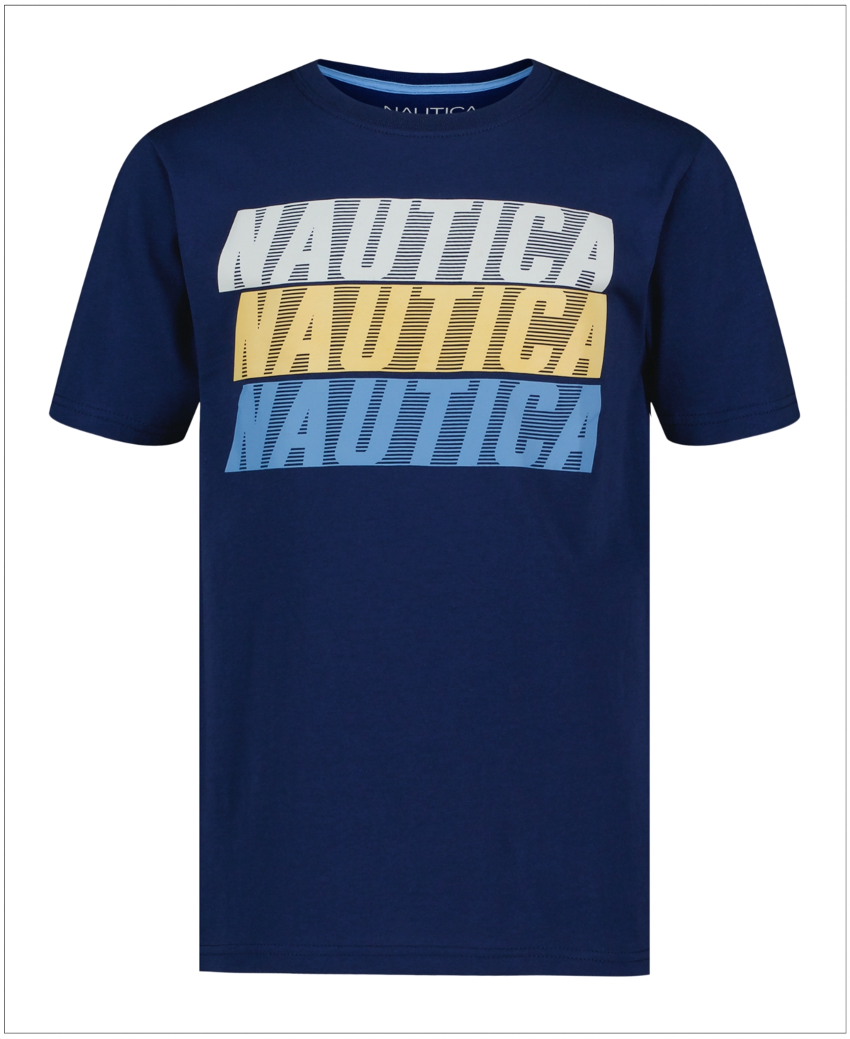 Click here for Nautica Boys 8-20 Short-Sleeve T-Shirt - Estate Bl... prices