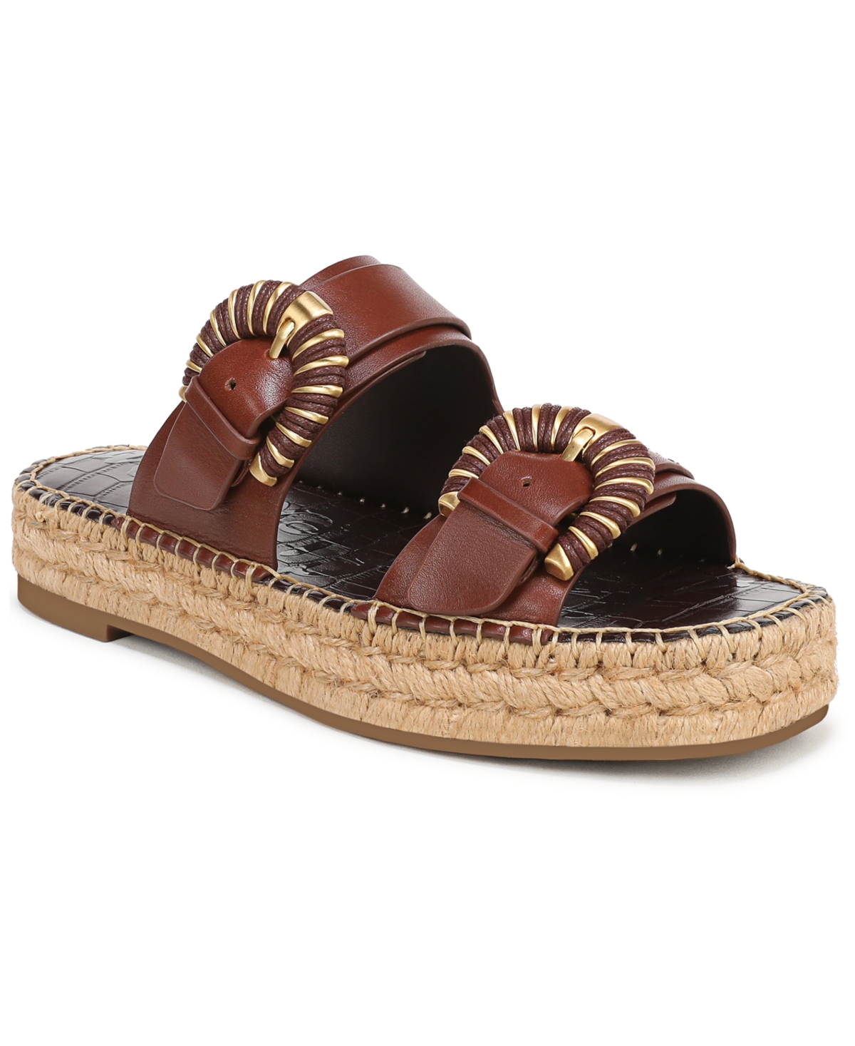 Click here for Sam Edelman Womens Tabbey Slip-On Sandals - Burnt... prices