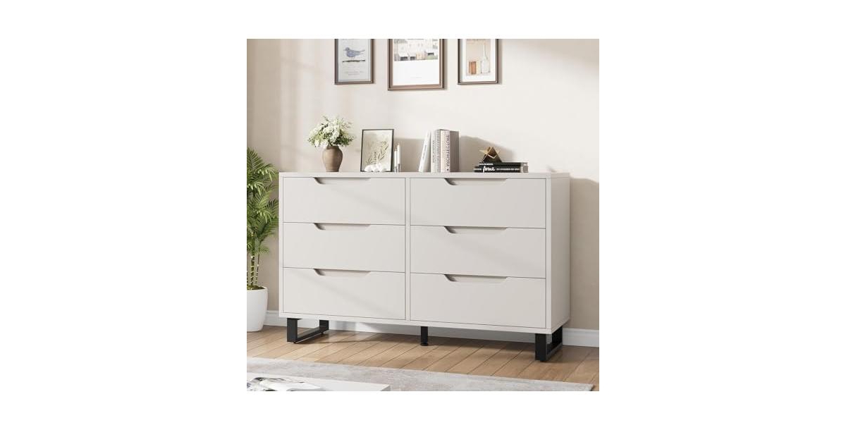 Click here for gaomon 6 Dresser for Bedroom  47.2 in Wide Dresser... prices