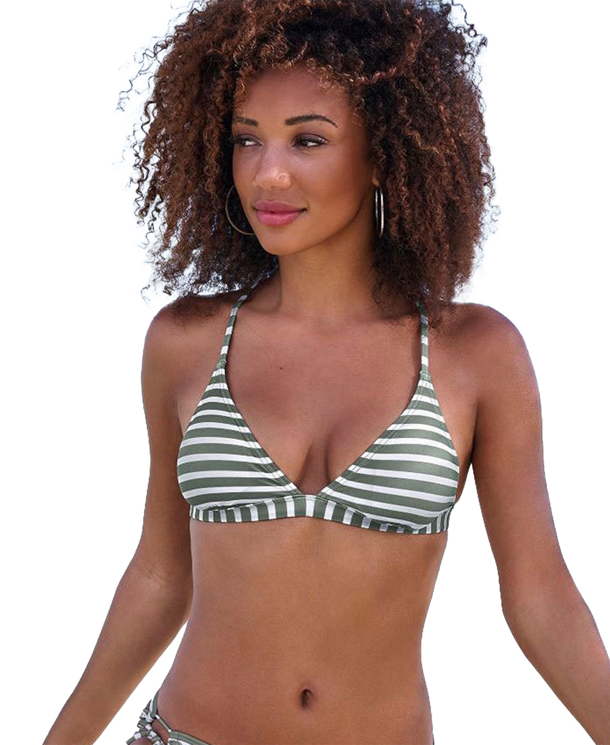 Click here for Lascana Womens Cross Back Triangle Bikini Swimsuit... prices