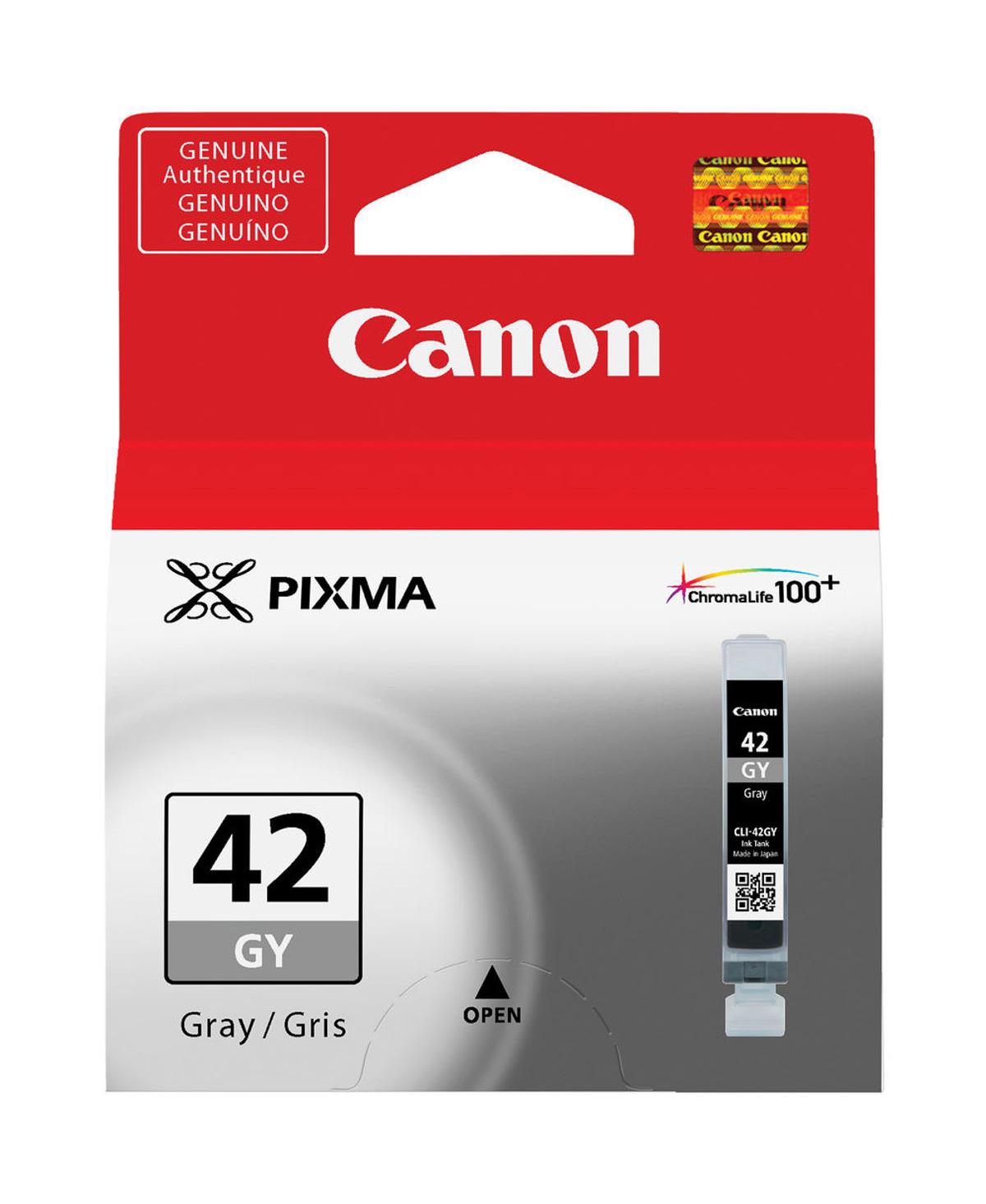 Click here for Canon Cli-42 Gray Ink Cartridge - Gray prices