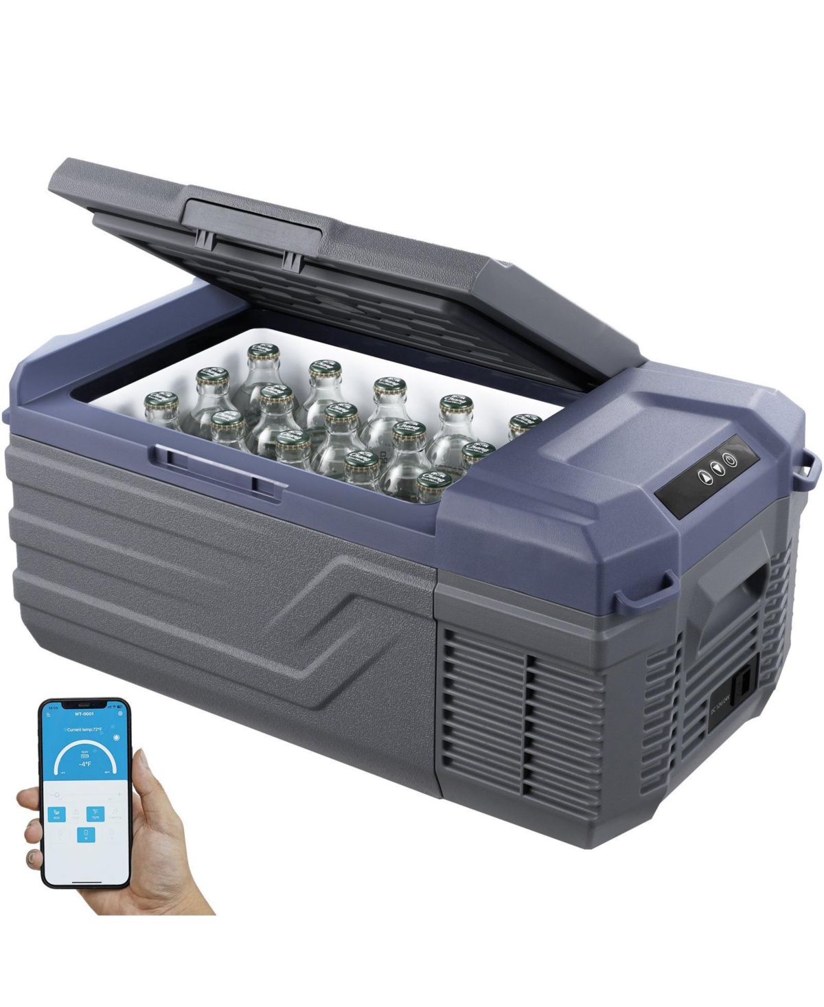 Click here for Mecale 15 L 12 Volt Single Zone Car Refrigerator w... prices