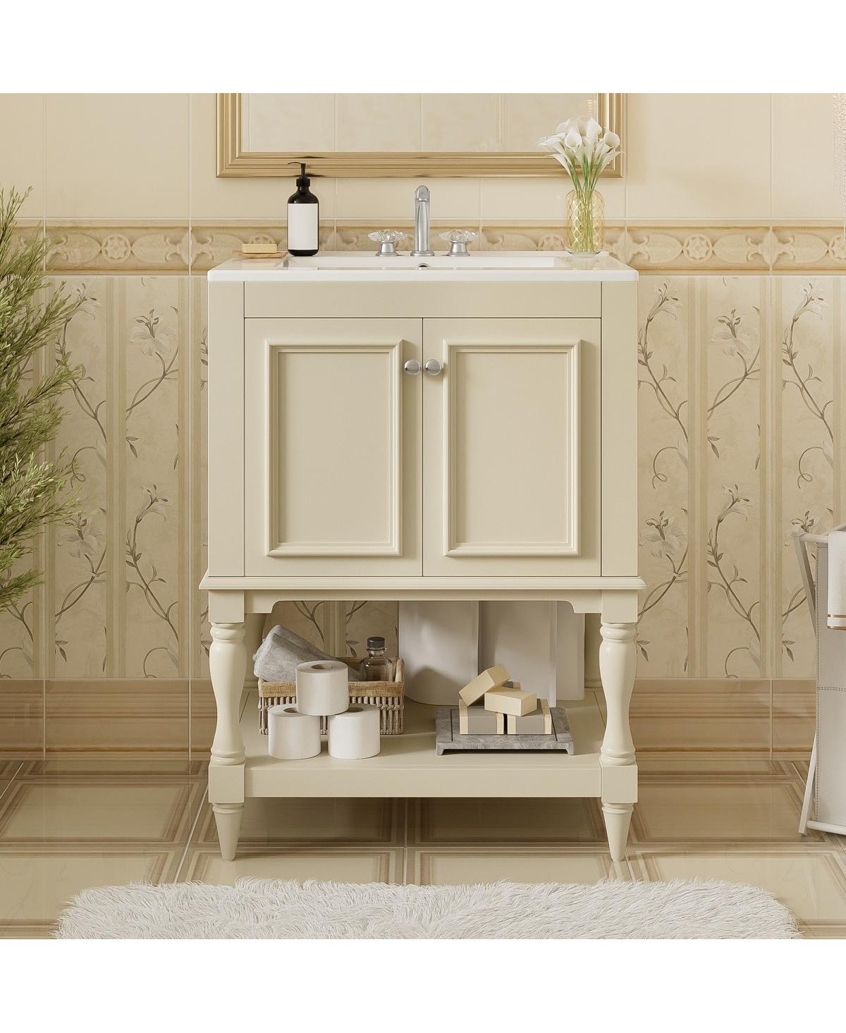 Click here for Sillysis 24" Bathroom Vanity with Ceramic Sin... prices