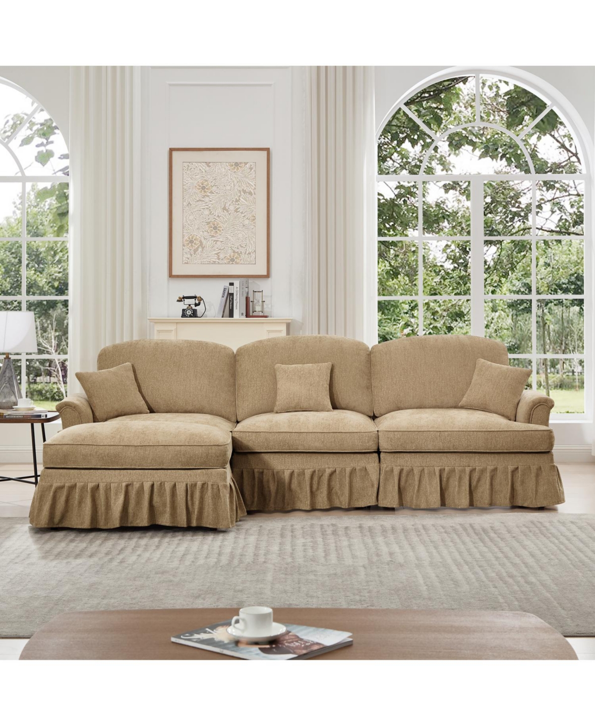 Click here for Streamdale Furniture Mid Century Modular Sectional... prices