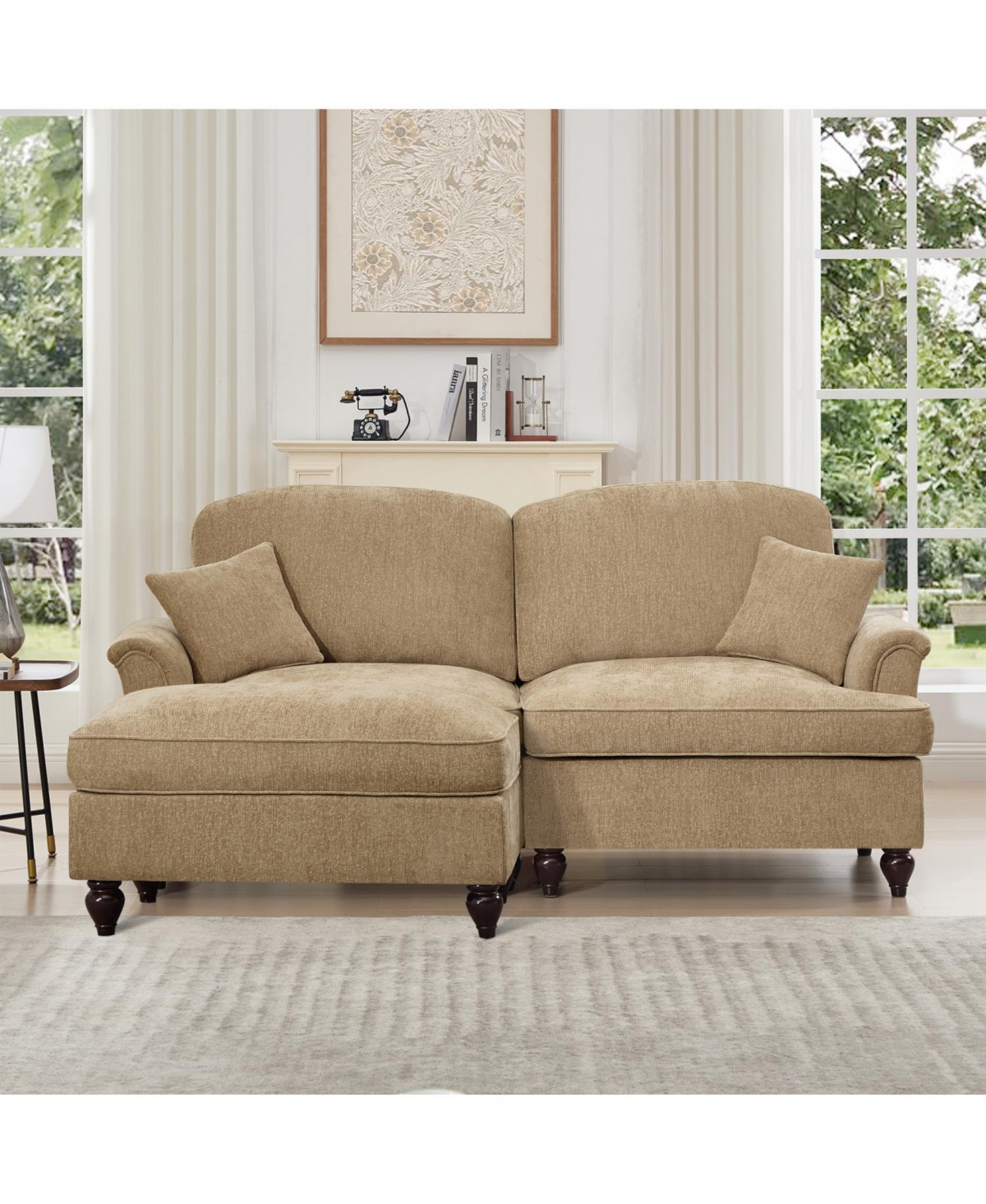 Click here for Streamdale Furniture Mid Century Modular L-Shaped... prices