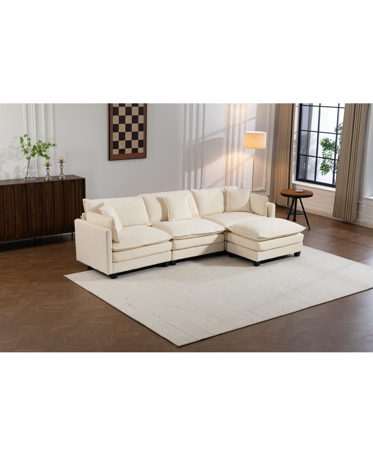 Click here for Streamdale Furniture Modern 3-Seat Sectional Sofa... prices