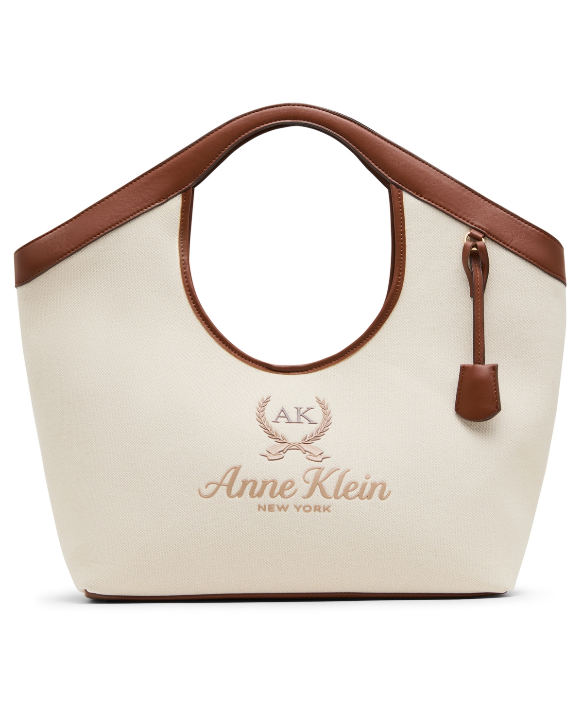 Click here for Anne Klein Extra-Large Top Handle Tote Bag - Natur... prices