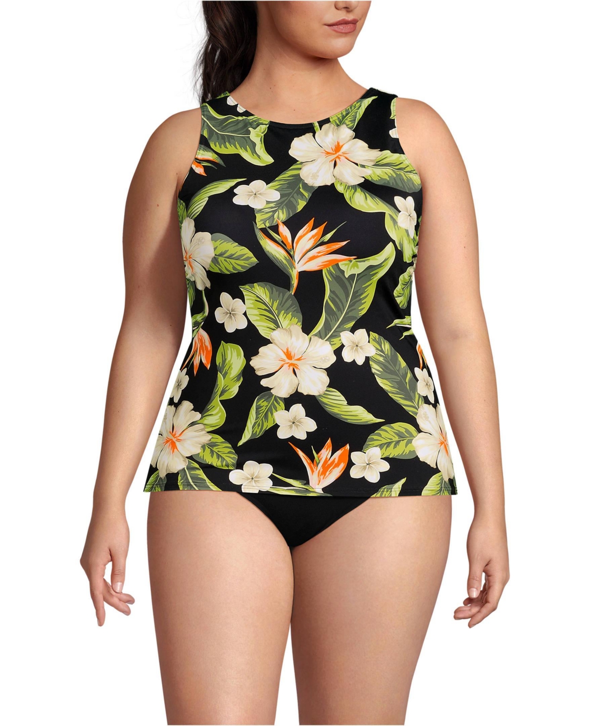 Click here for Lands End Womens Plus Size Chlorine Resistant High... prices