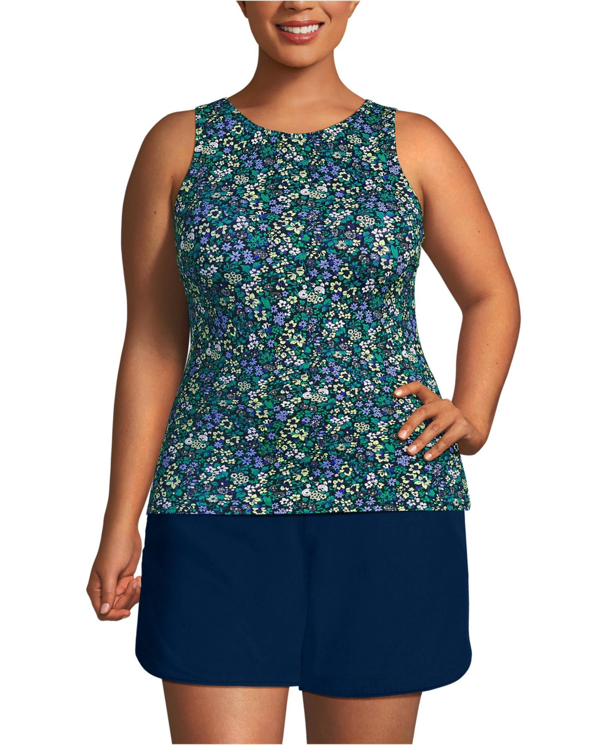 Click here for Lands End Womens Plus Size Chlorine Resistant High... prices