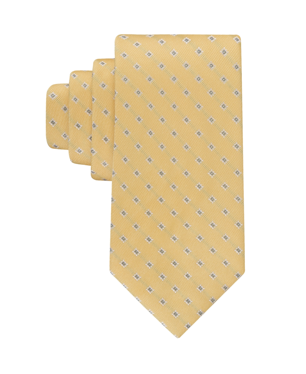 Click here for Tommy Hilfiger Mens Burks Neat Tie - Yellow prices