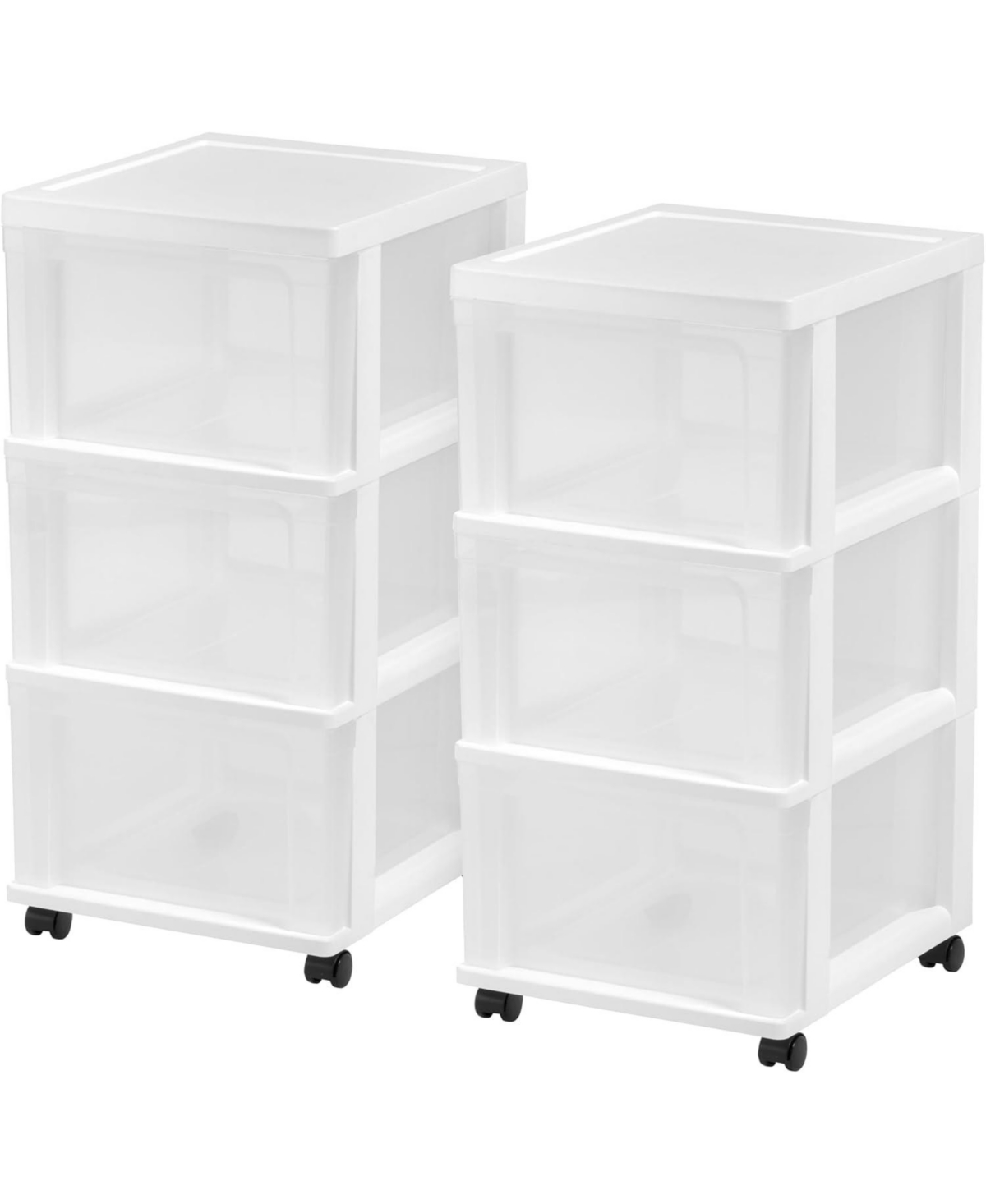 Click here for Iris Usa Plastic 3-Drawer Storage Organizer Rollin... prices