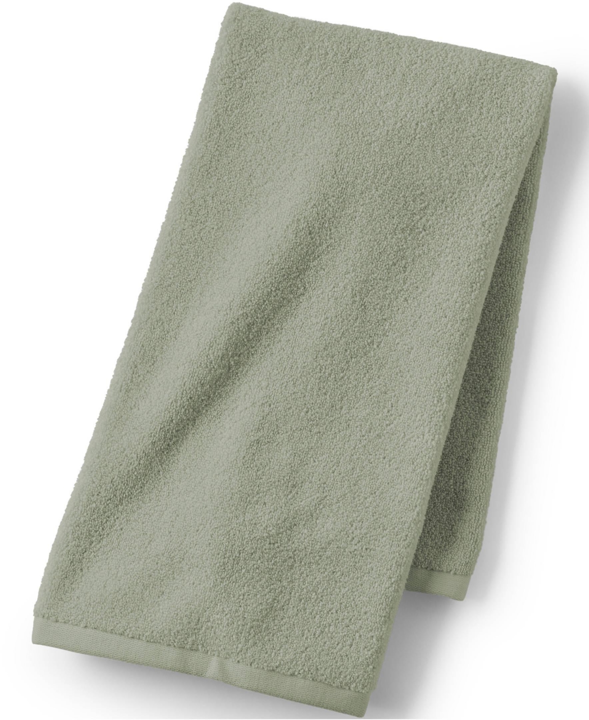 Click here for Lands End Quick-Dry Cotton Hand Towel - Sage prices
