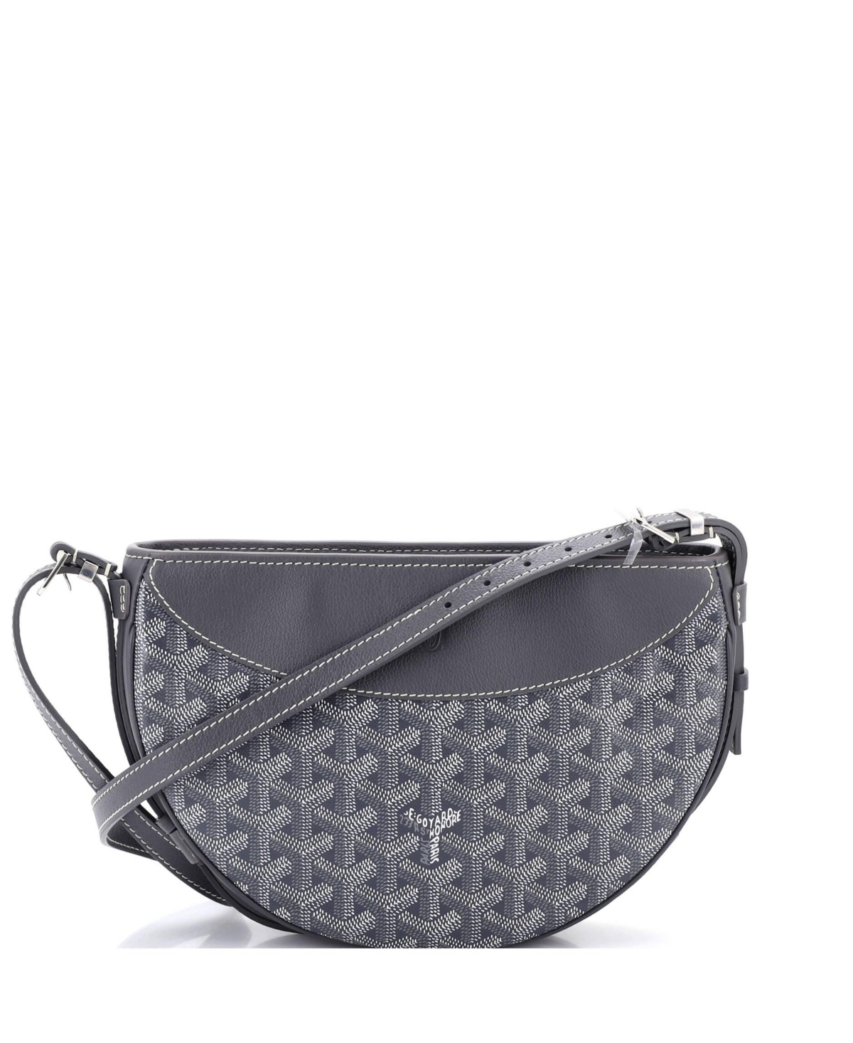 Click here for Pre-Owned Goyard Hirondelle Shoulder Bag Coated Ca... prices