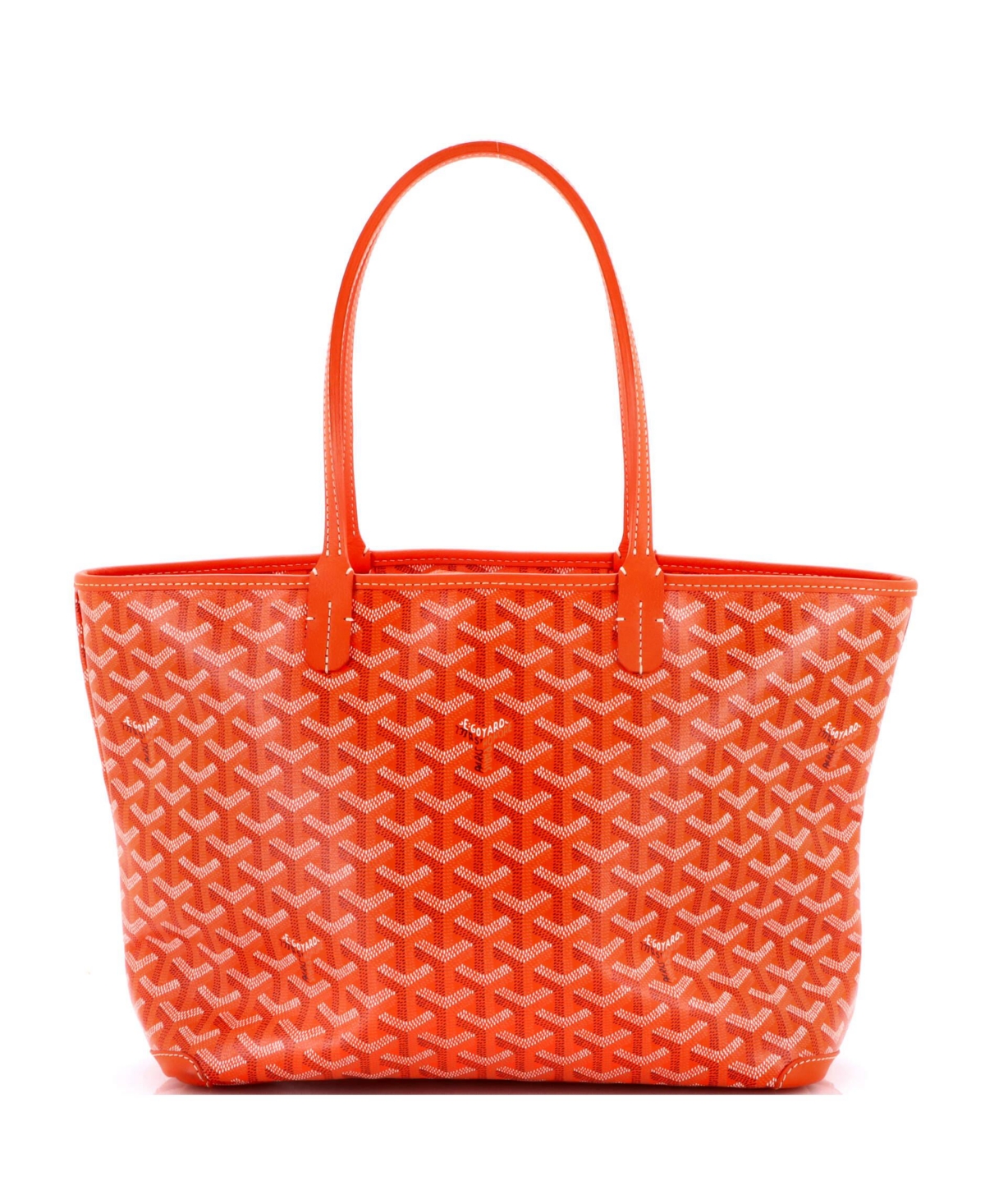 Click here for Pre-Owned Goyard Pm Artois Tote Coated Canvas - Or... prices