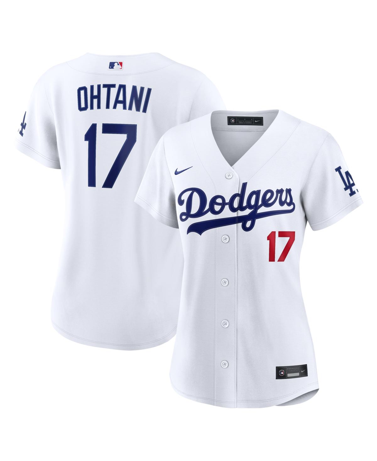 Click here for Nike Womens Shohei Ohtani White Los Angeles Dodger... prices