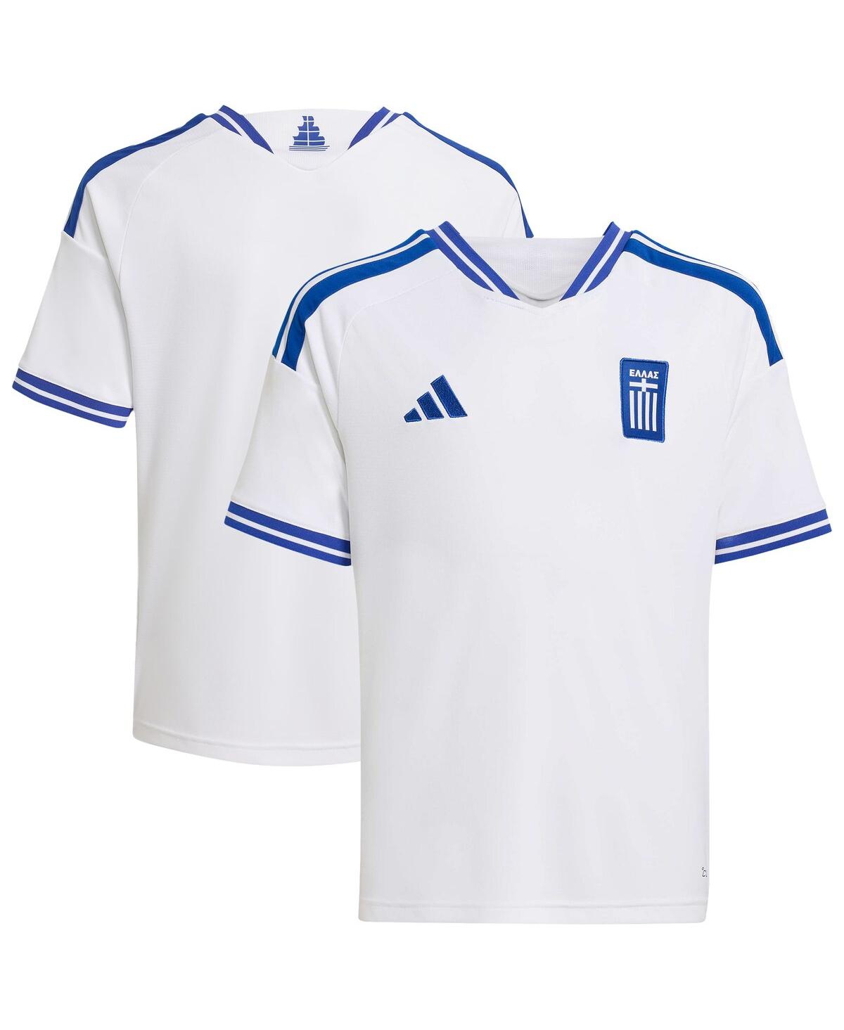 Click here for Adidas Big Boys and Girls White Greece National Te... prices