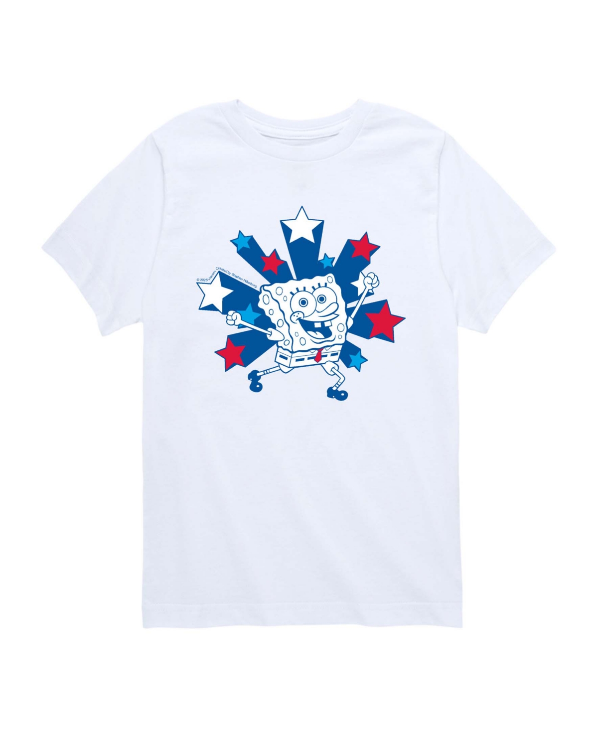 Click here for SpongeBob SquarePants Boys 8-20 Americana Stars Sh... prices
