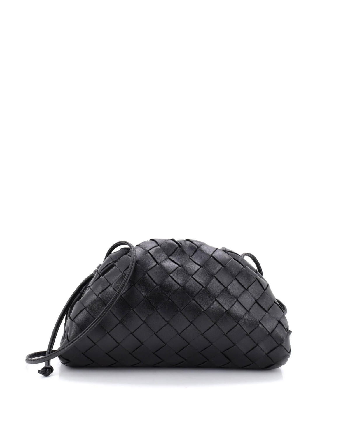 Click here for Pre-Owned Bottega Veneta Mini The Pouch Intrecciat... prices