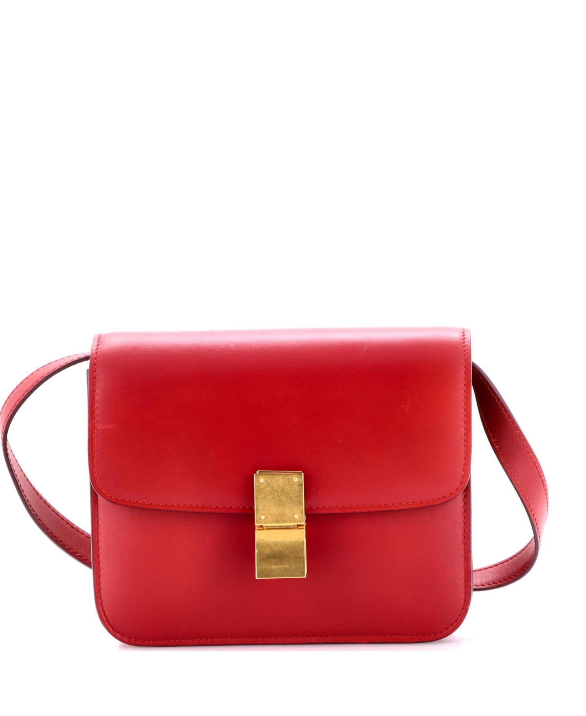 Click here for Pre-Owned Celine Teen Classic Box Bag Smooth Leath... prices