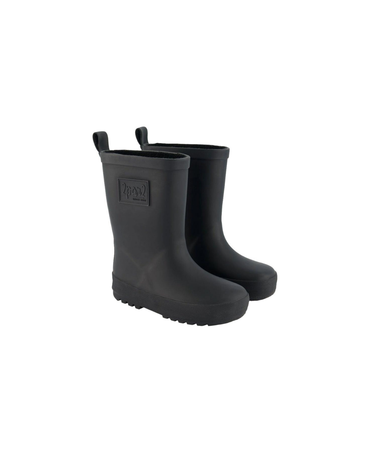 Click here for Deux par Deux Baby Unisex Rain Boots - Black prices