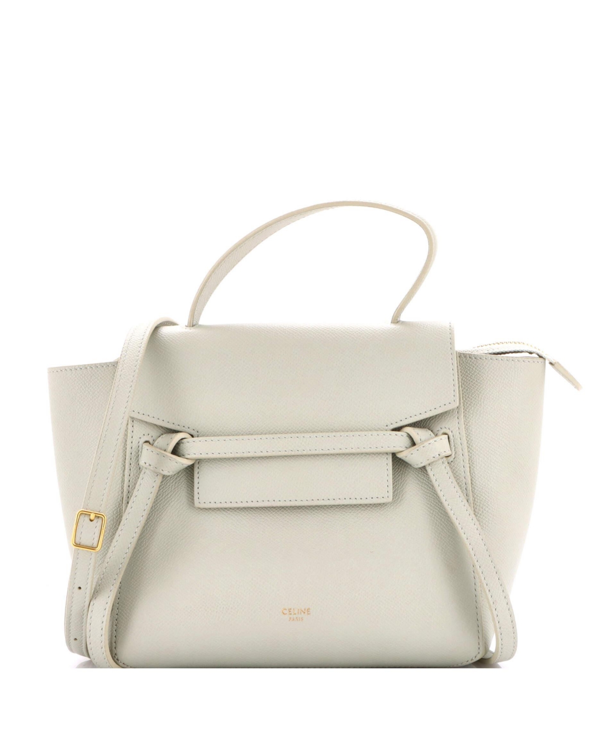 Click here for Pre-Owned Celine Nano Belt Bag Textured Leather -... prices