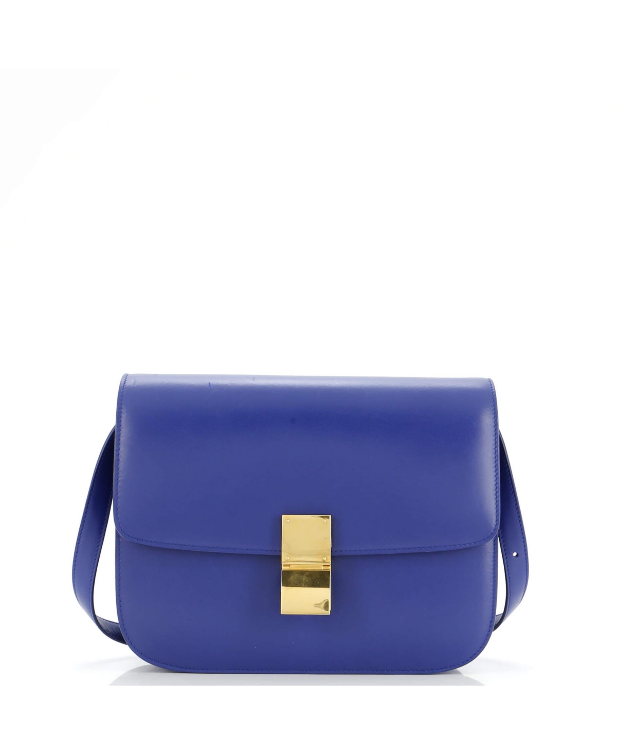 Click here for Pre-Owned Celine Medium Classic Box Bag Smooth Lea... prices