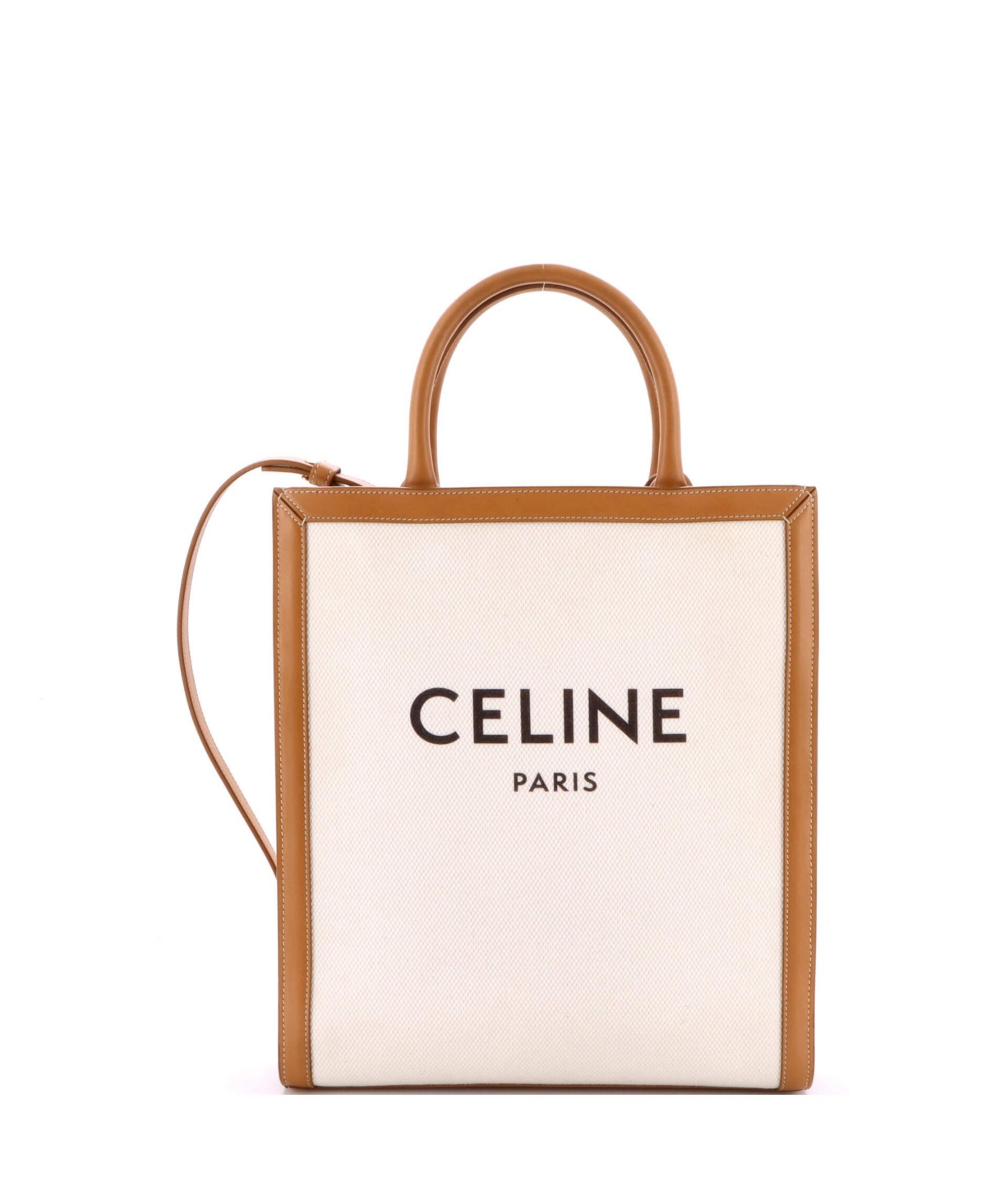Click here for Pre-Owned Celine Small Vertical Cabas Tote Canvas... prices