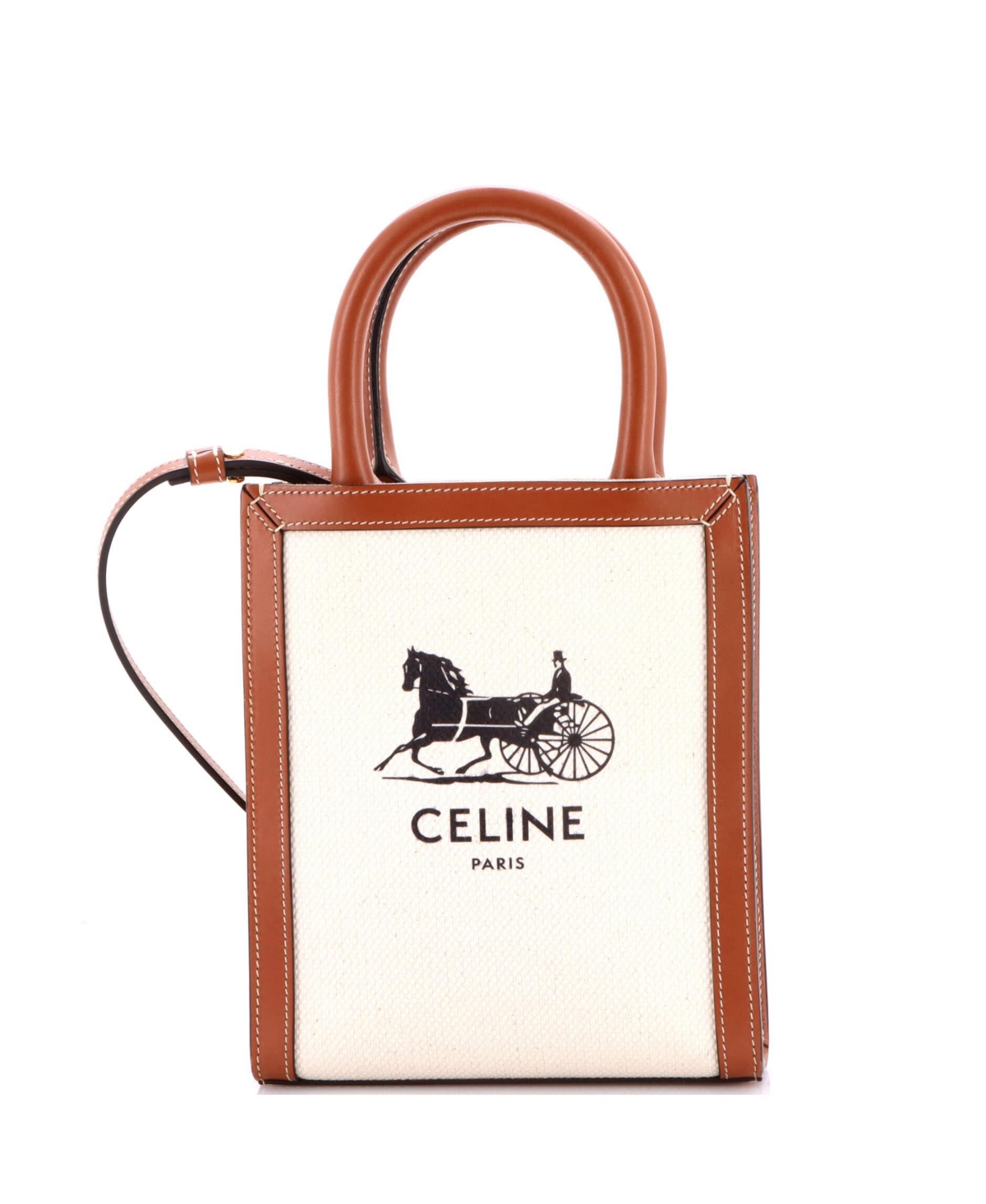 Click here for Pre-Owned Celine Mini Sulky Vertical Cabas Tote Ca... prices
