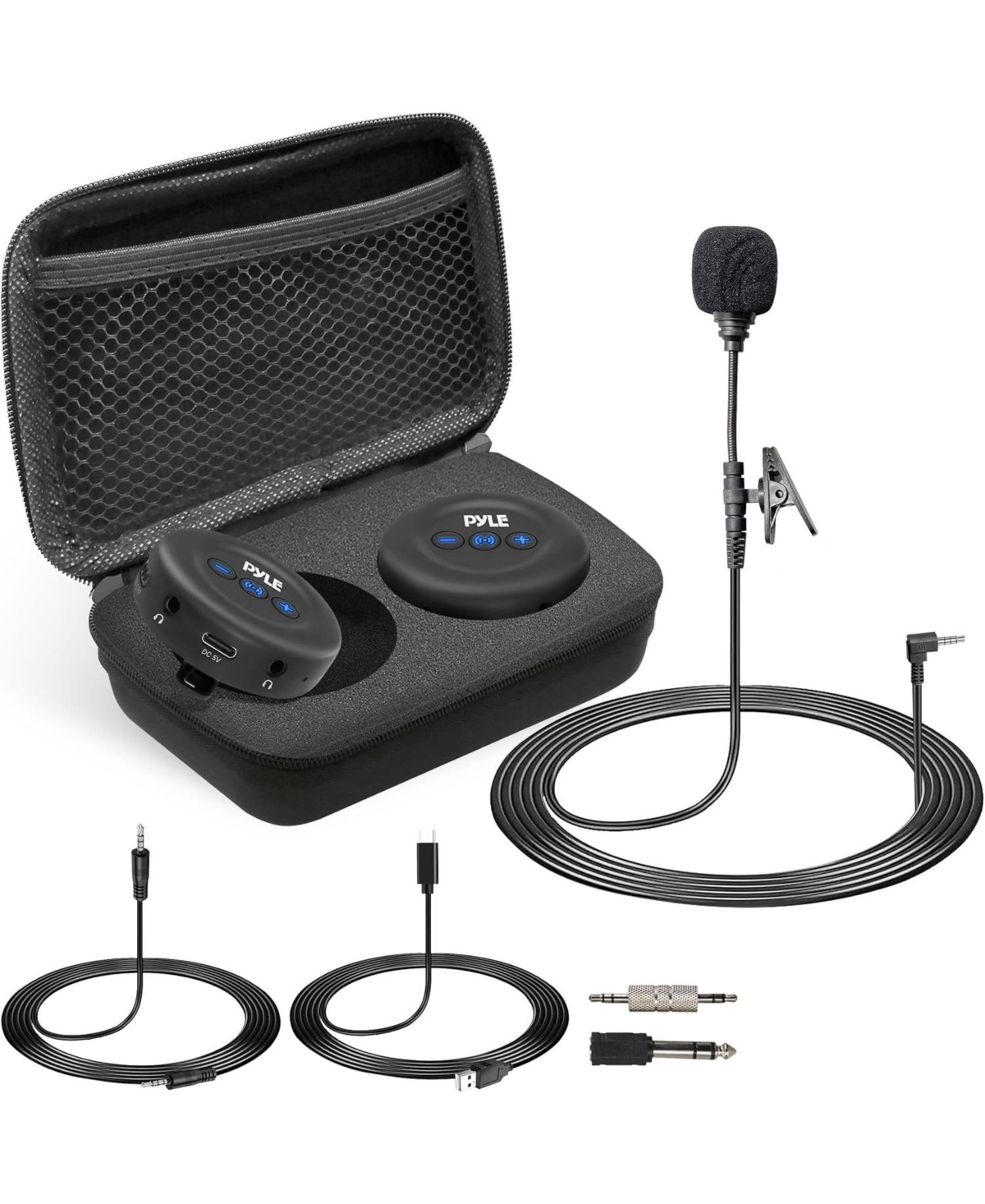 Click here for Pyle Wireless Transmitter and Receiver Set with Mi... prices