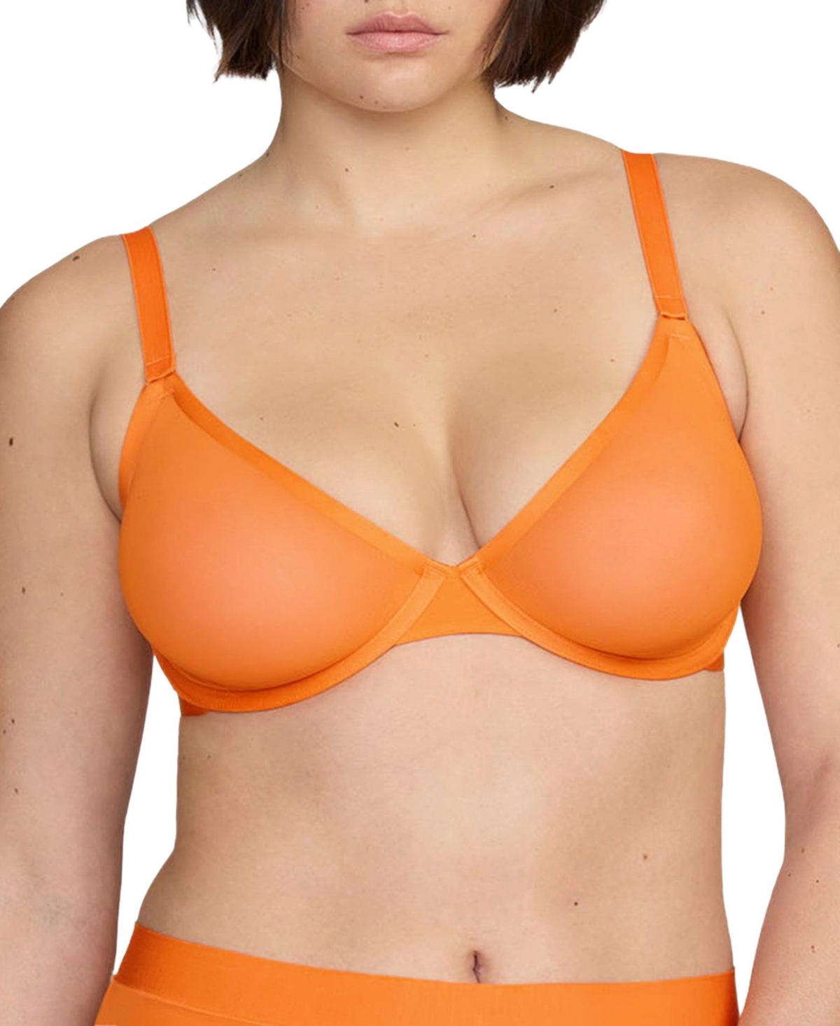 Click here for Cuup Womens The Plunge - Mesh Bra - Glow prices