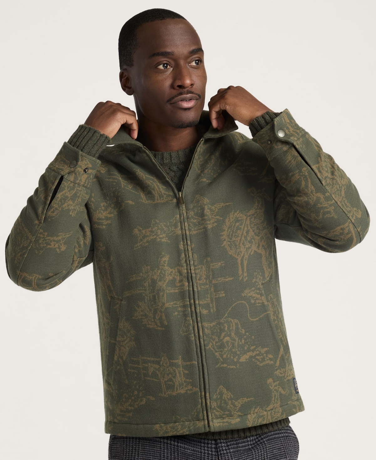 Click here for Pendleton Mens Quilted Chamois Work Trucker Jacket... prices