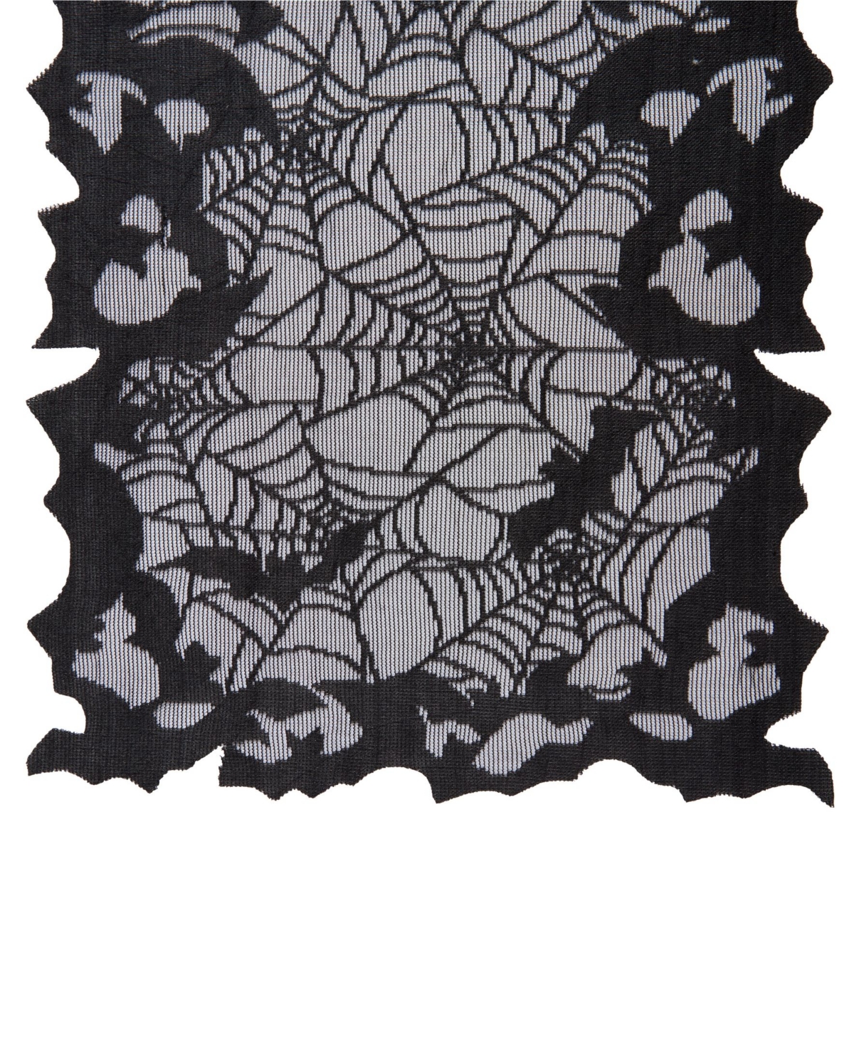 Click here for Elrene Bats Web Lace Halloween Table Console Runne... prices