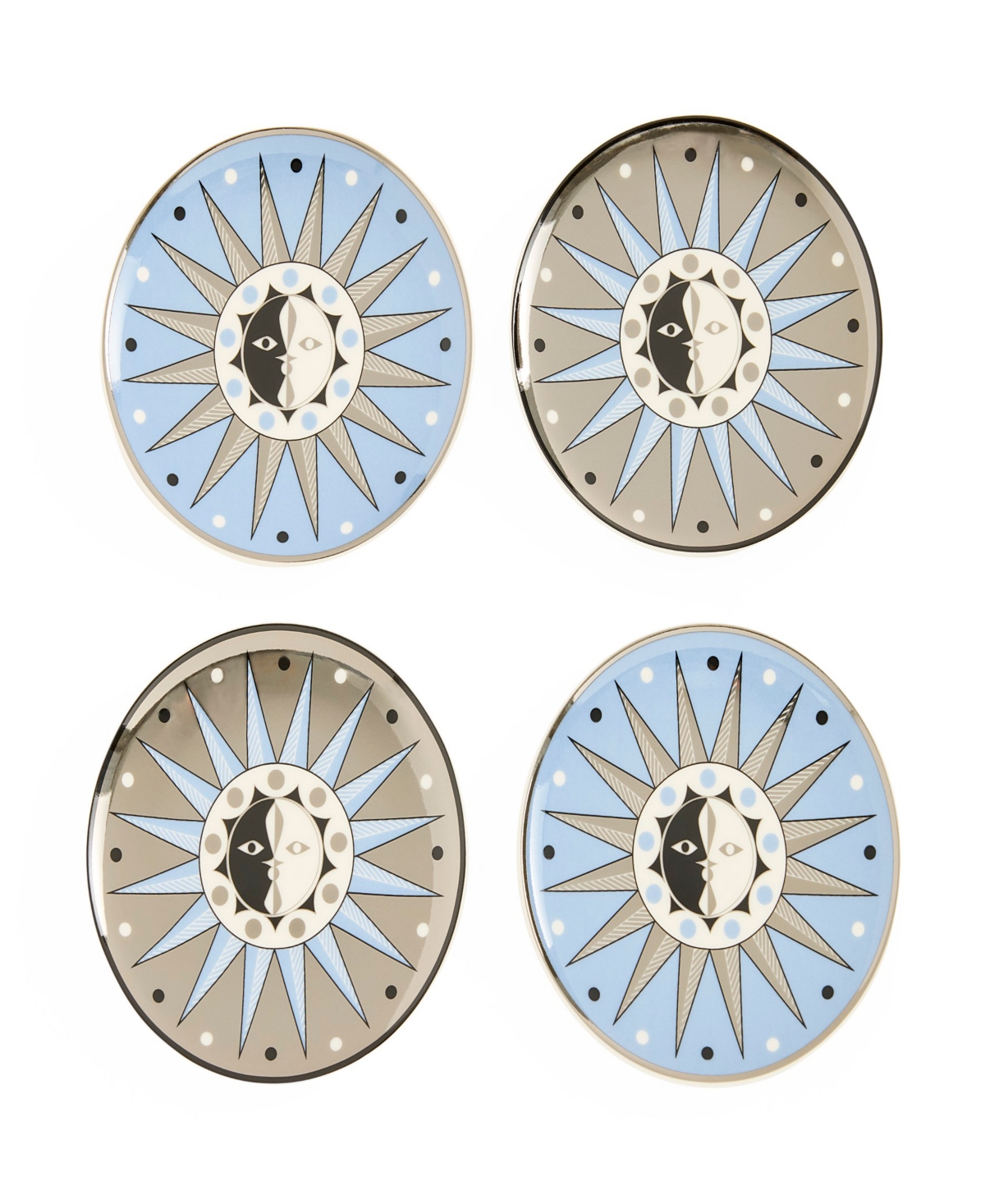 Click here for Jonathan Adler Printed Soleil Coasters  Set of 4 -... prices