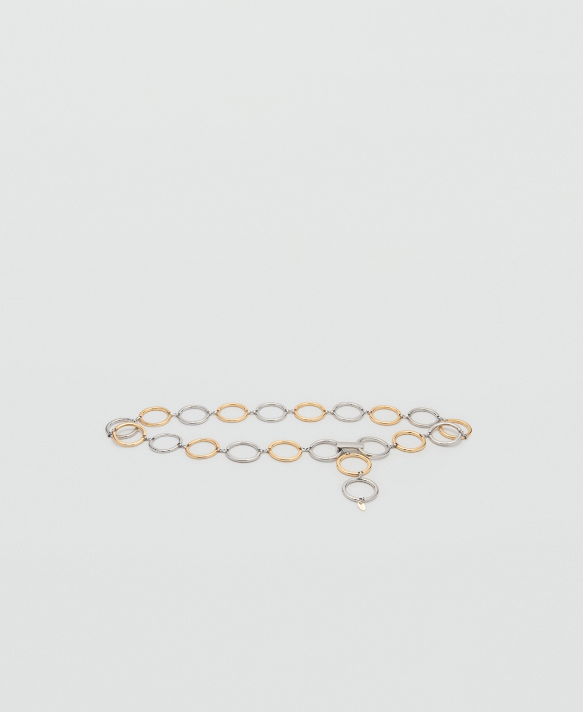 Click here for Mango Womens Chain-Link Belt - Silver prices