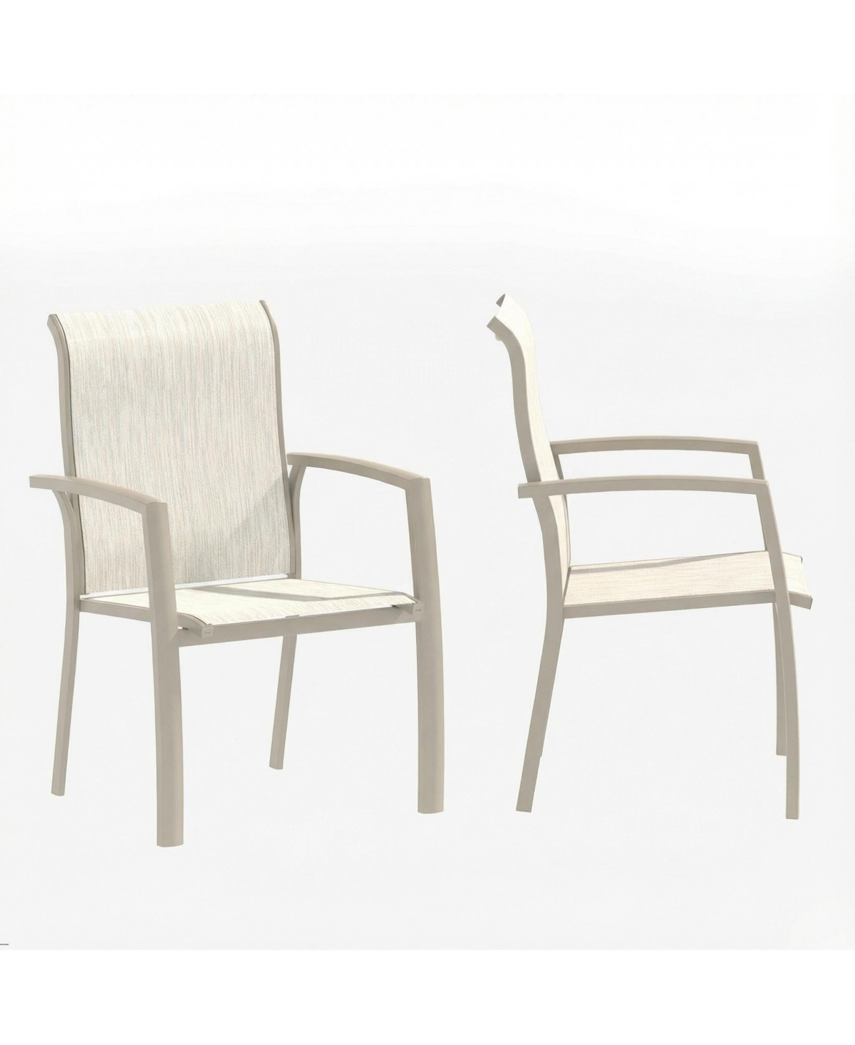 Click here for Mondawe 2-Piece Stackable Outdoor Dining Chairs  M... prices