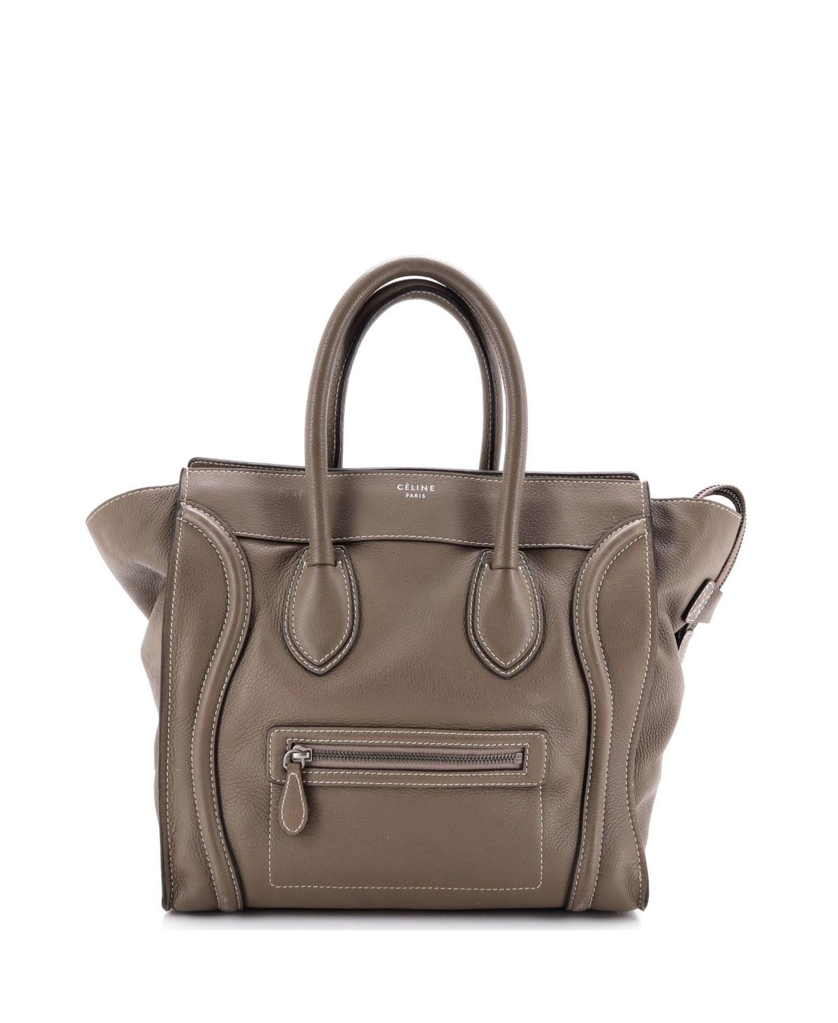 Click here for Pre-Owned Celine Mini Luggage Bag Grainy Leather -... prices