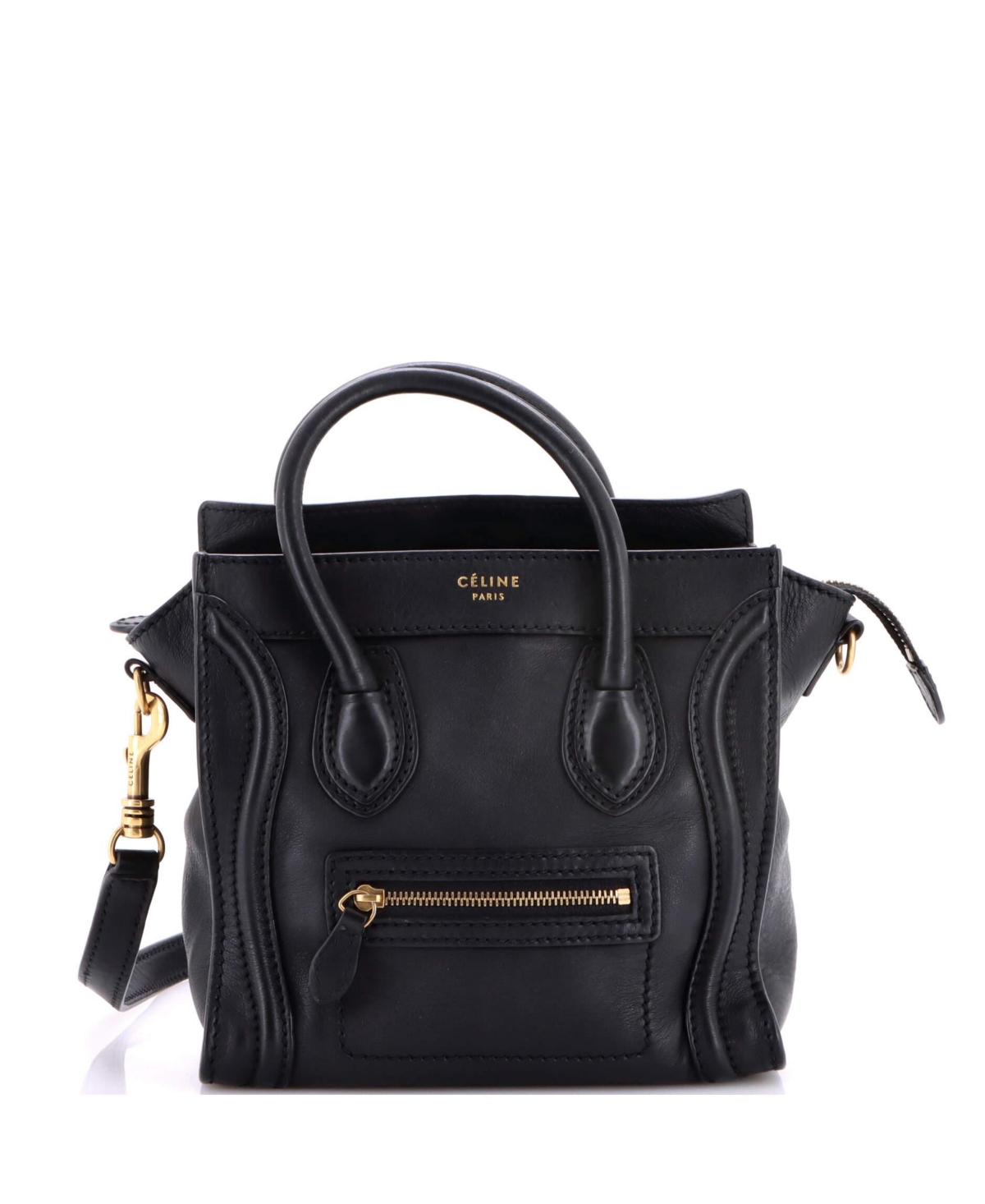 Click here for Pre-Owned Celine Nano Luggage Bag Smooth Leather -... prices